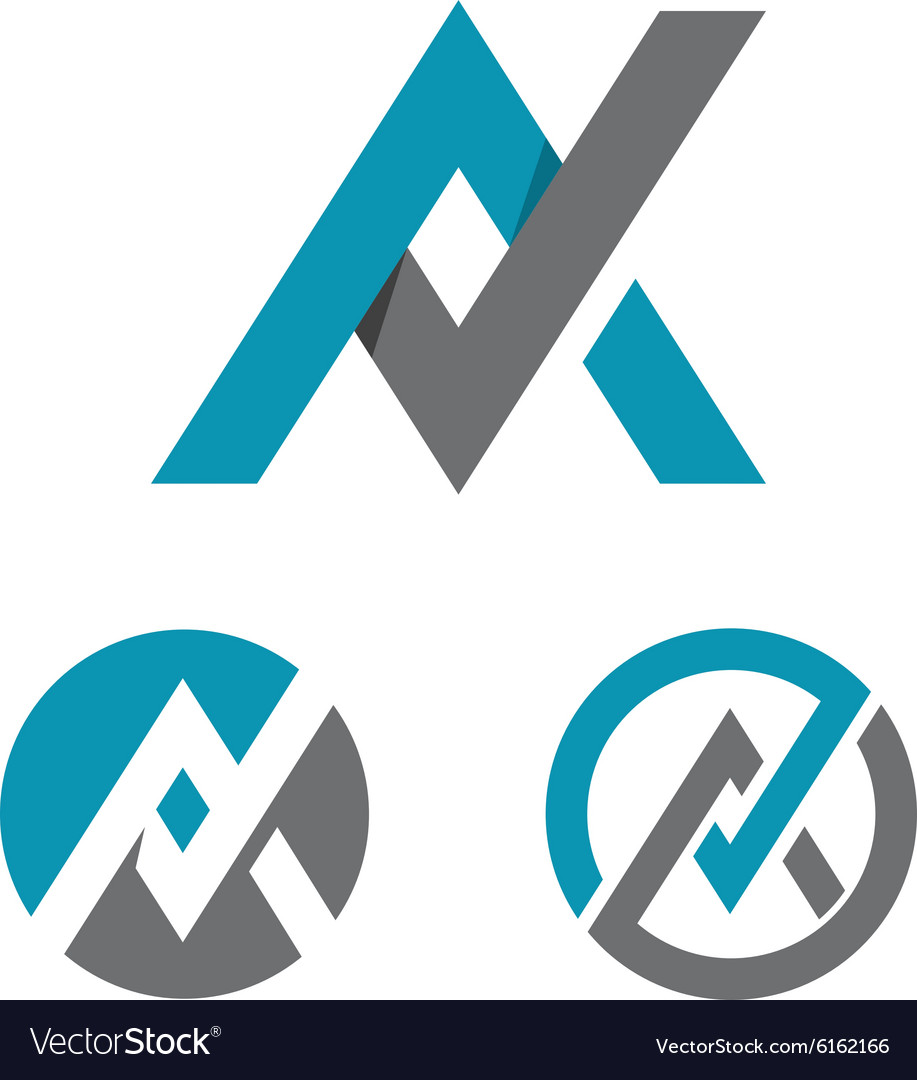 Letter logo template Royalty Free Vector Image