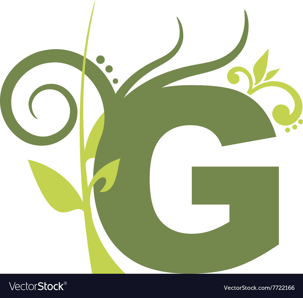 Nature g Royalty Free Vector Image - VectorStock