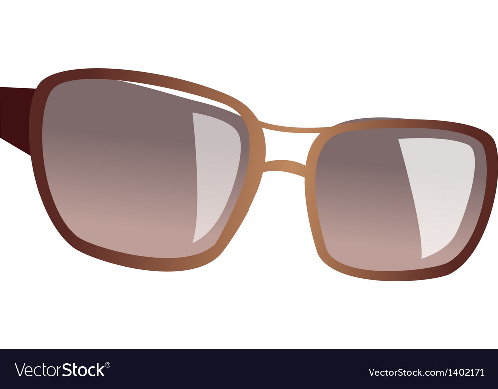 A sunglasses Royalty Free Vector Image - VectorStock