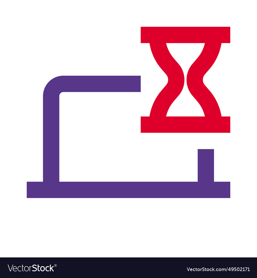 Applications or websites undergoing processing Vector Image