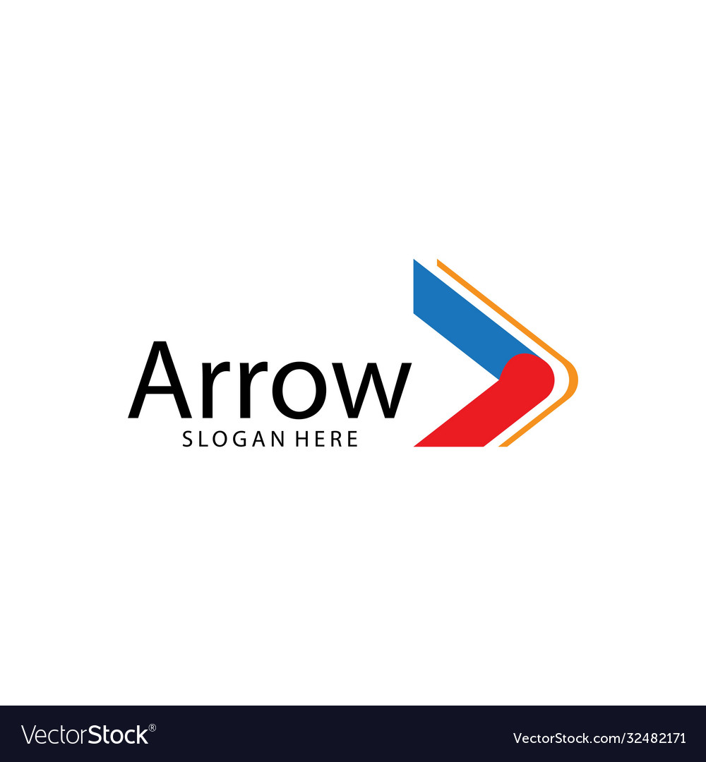 Arrow logo Royalty Free Vector Image - VectorStock