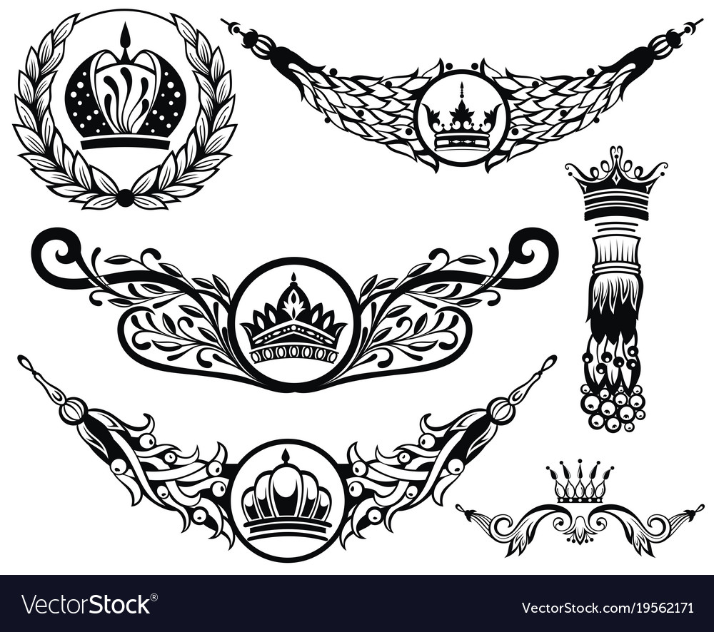 Congratulation and greeting elements Royalty Free Vector