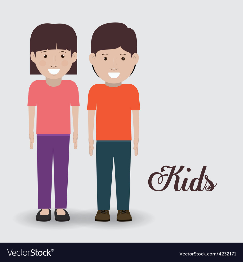 Kids design Royalty Free Vector Image - VectorStock