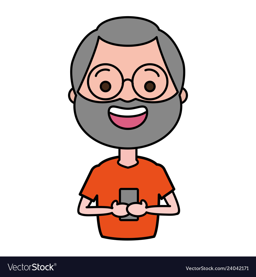 People tech device Royalty Free Vector Image - VectorStock