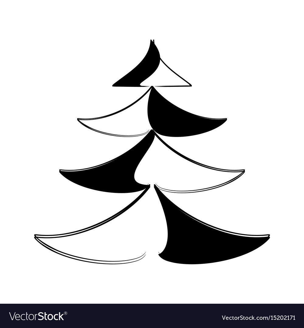 Spruce Royalty Free Vector Image - VectorStock