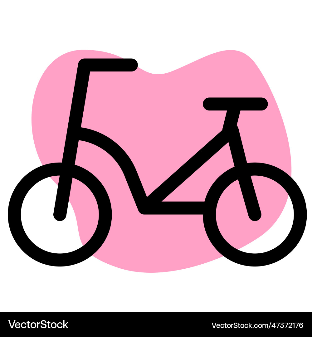 Cycling a good physical healthy activity Vector Image