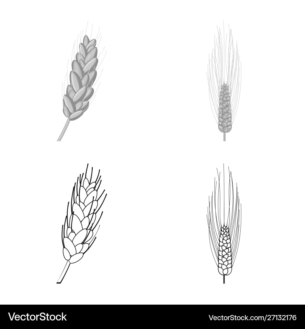 Design agriculture and farming symbol Royalty Free Vector