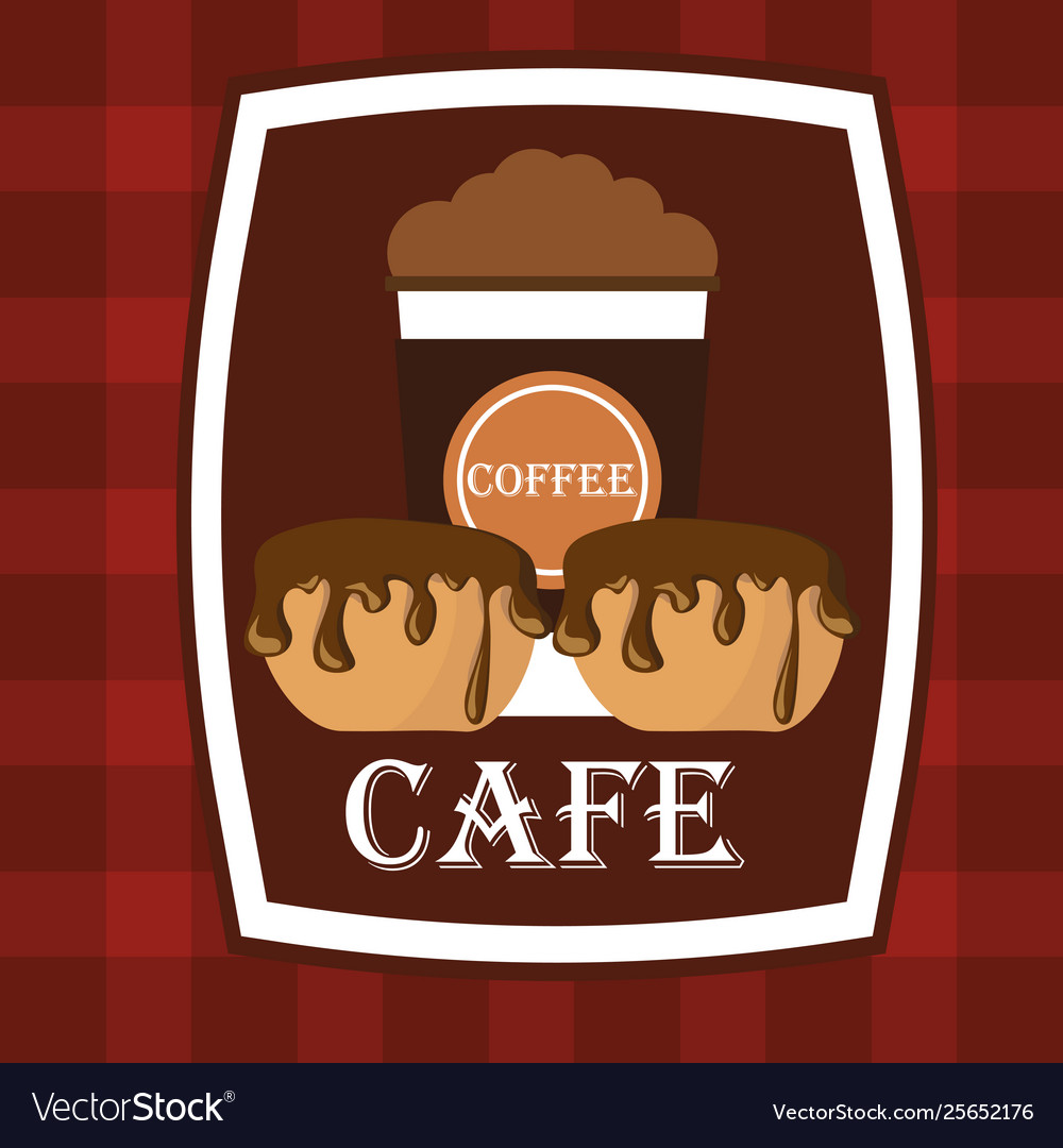 Graphic coffee Royalty Free Vector Image - VectorStock