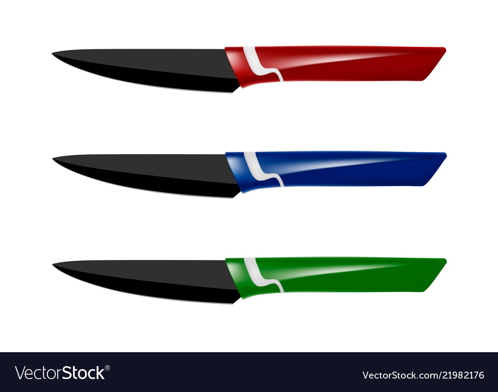 Kitchen knife Royalty Free Vector Image - VectorStock