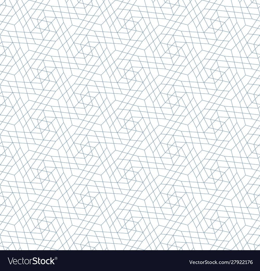 Seamless linear pattern in blue color Royalty Free Vector