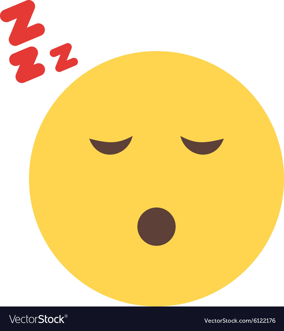 Sleepy I Royalty Free Vector Image - VectorStock
