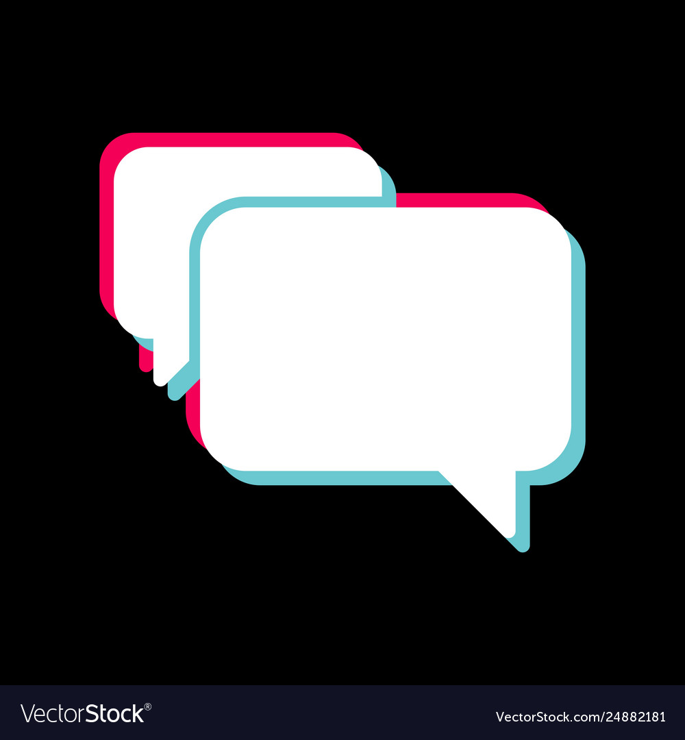 Chat icon design Royalty Free Vector Image - VectorStock