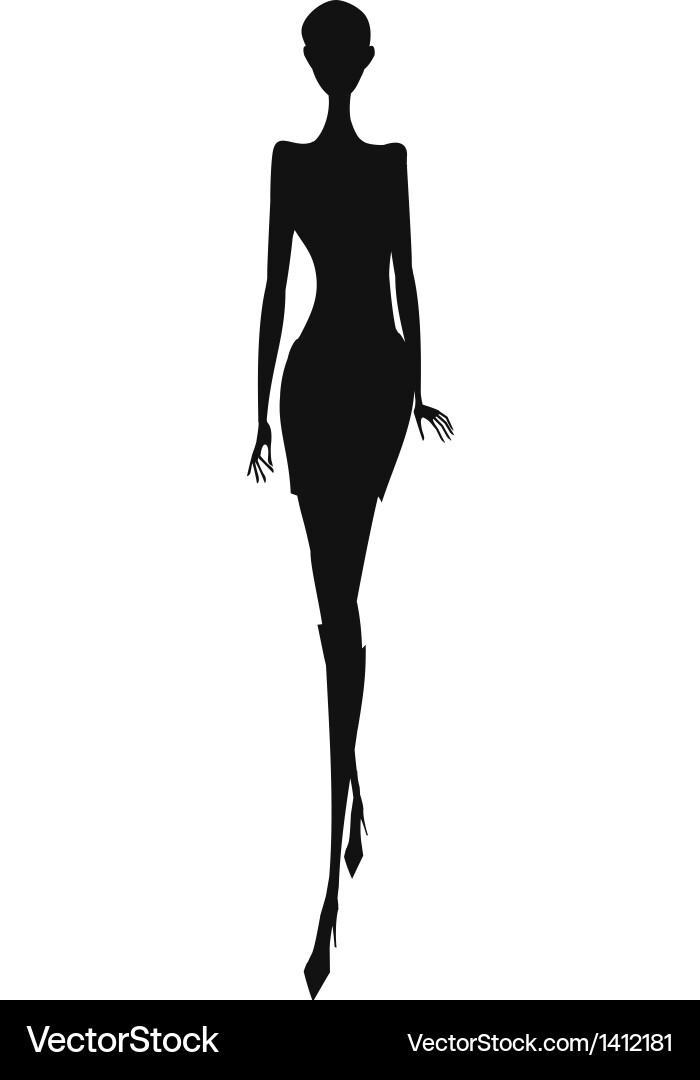 Close-up of woman Royalty Free Vector Image - VectorStock
