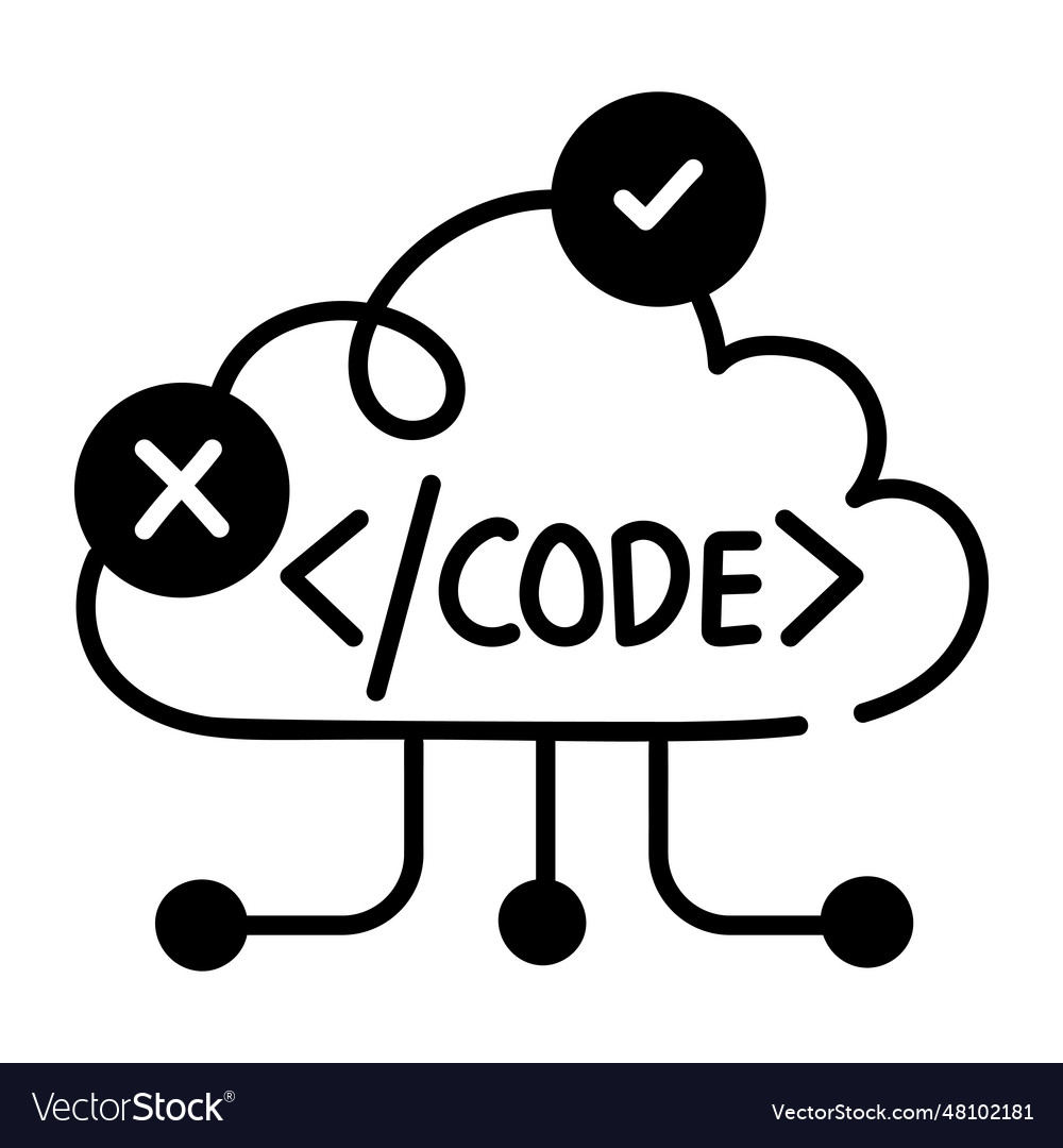 Computing code Royalty Free Vector Image - VectorStock