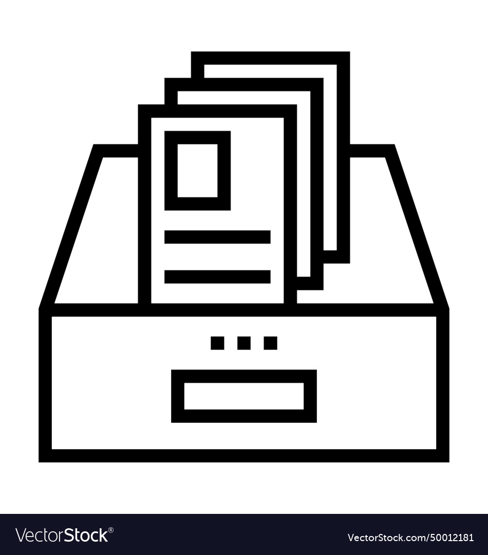 File folders icon Royalty Free Vector Image - VectorStock File folders icon Royalty Free Vector Image - VectorStock