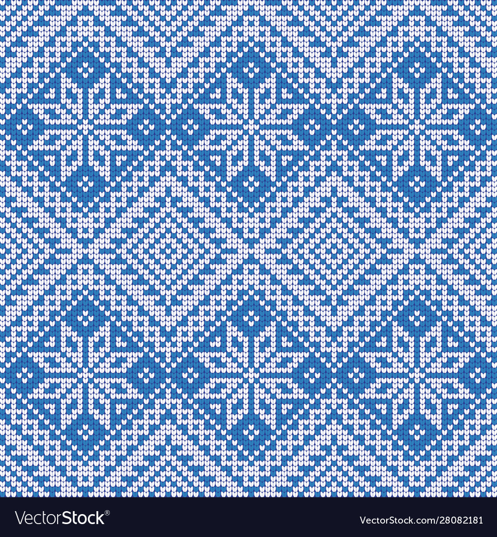 Pattern winter star new year pattern christmas Vector Image