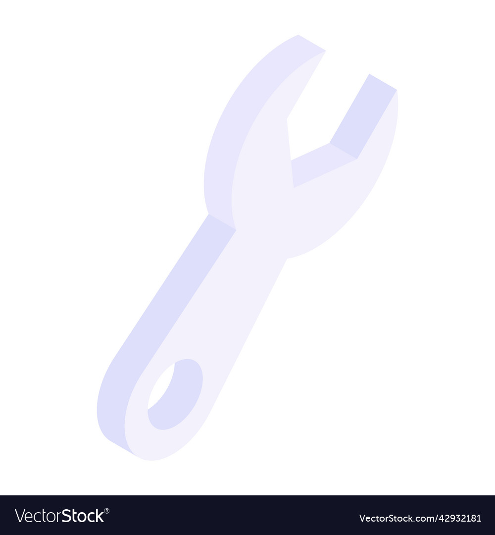 Spanner Royalty Free Vector Image - VectorStock