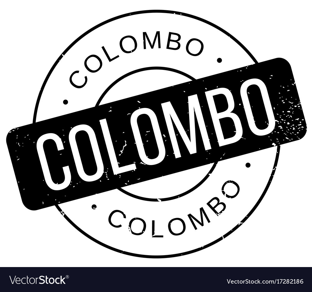 Colombo rubber stamp Royalty Free Vector Image