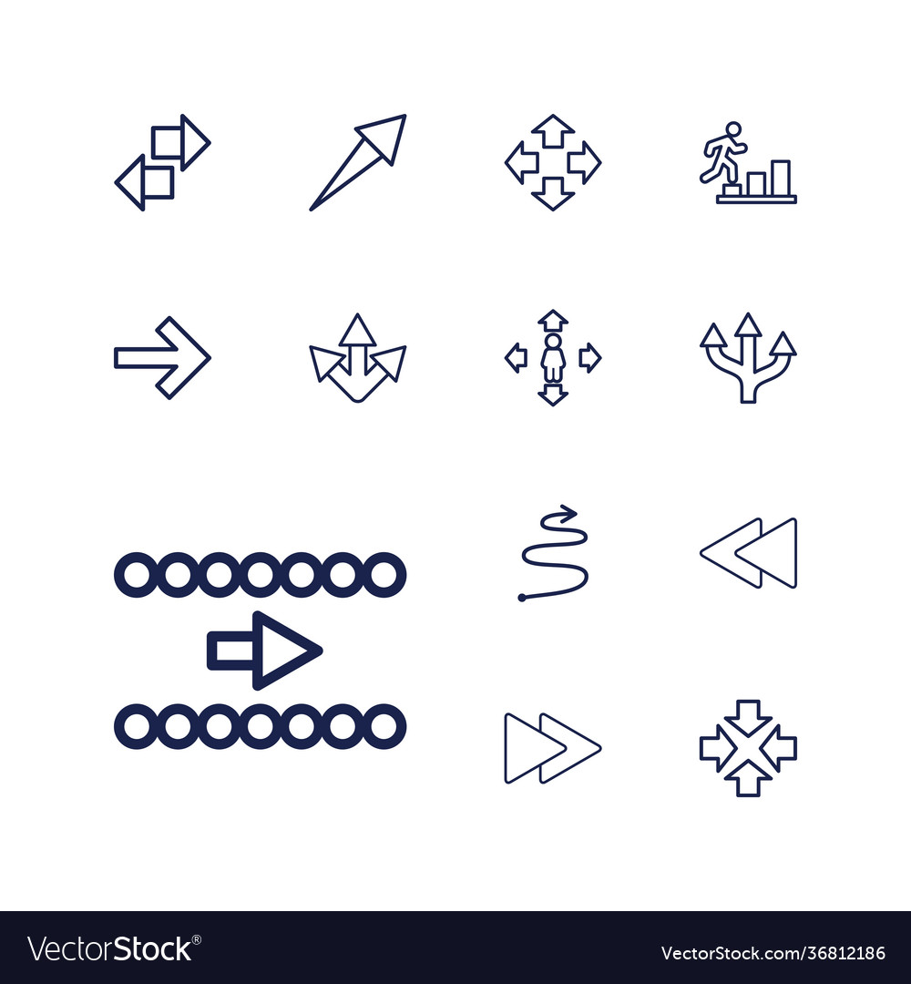 Forward icons Royalty Free Vector Image - VectorStock