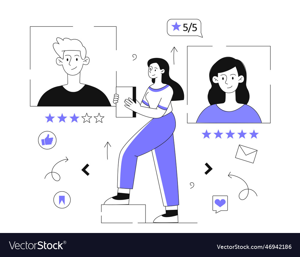 Job casting concept Royalty Free Vector Image - VectorStock