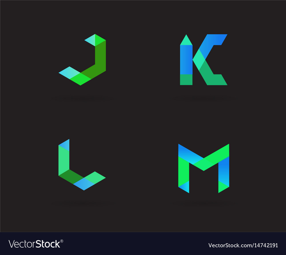 102 logo abc tri Royalty Free Vector Image - VectorStock