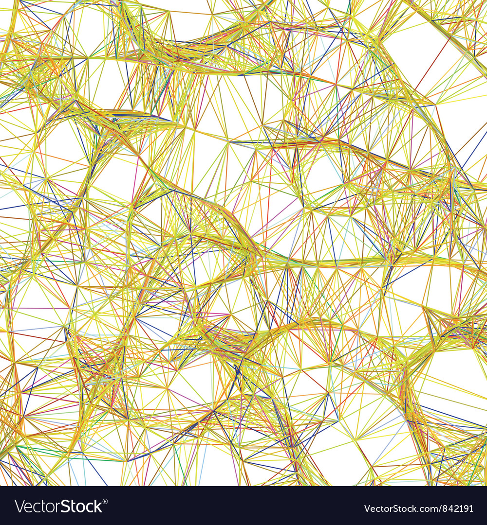Abstract colorful lines Royalty Free Vector Image