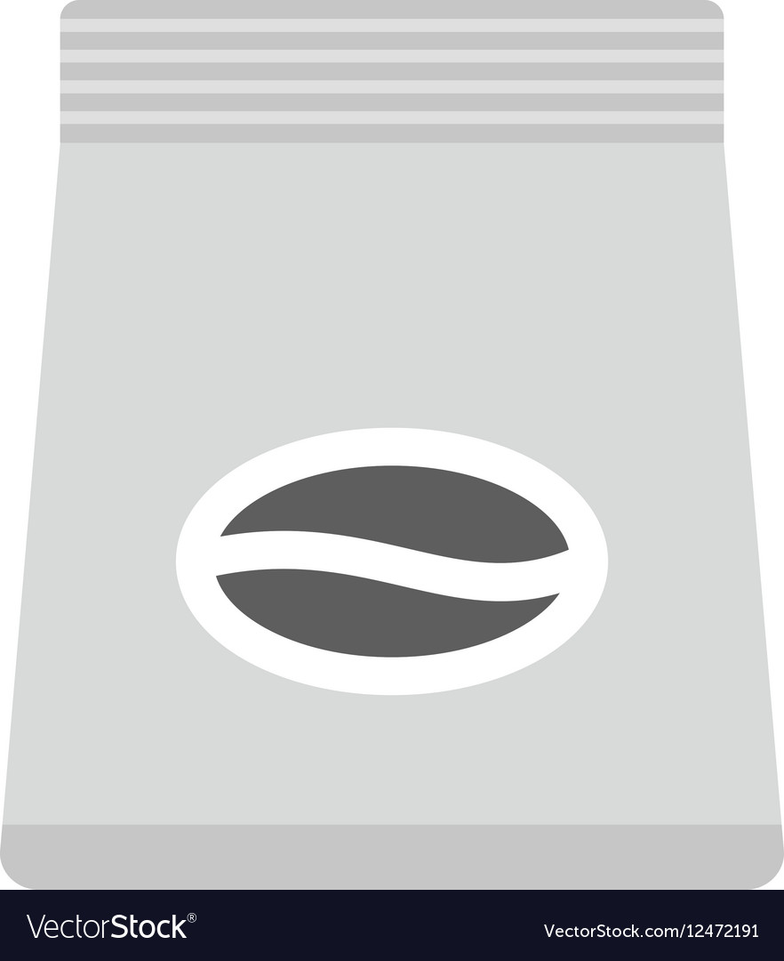 Coffee bag Royalty Free Vector Image - VectorStock