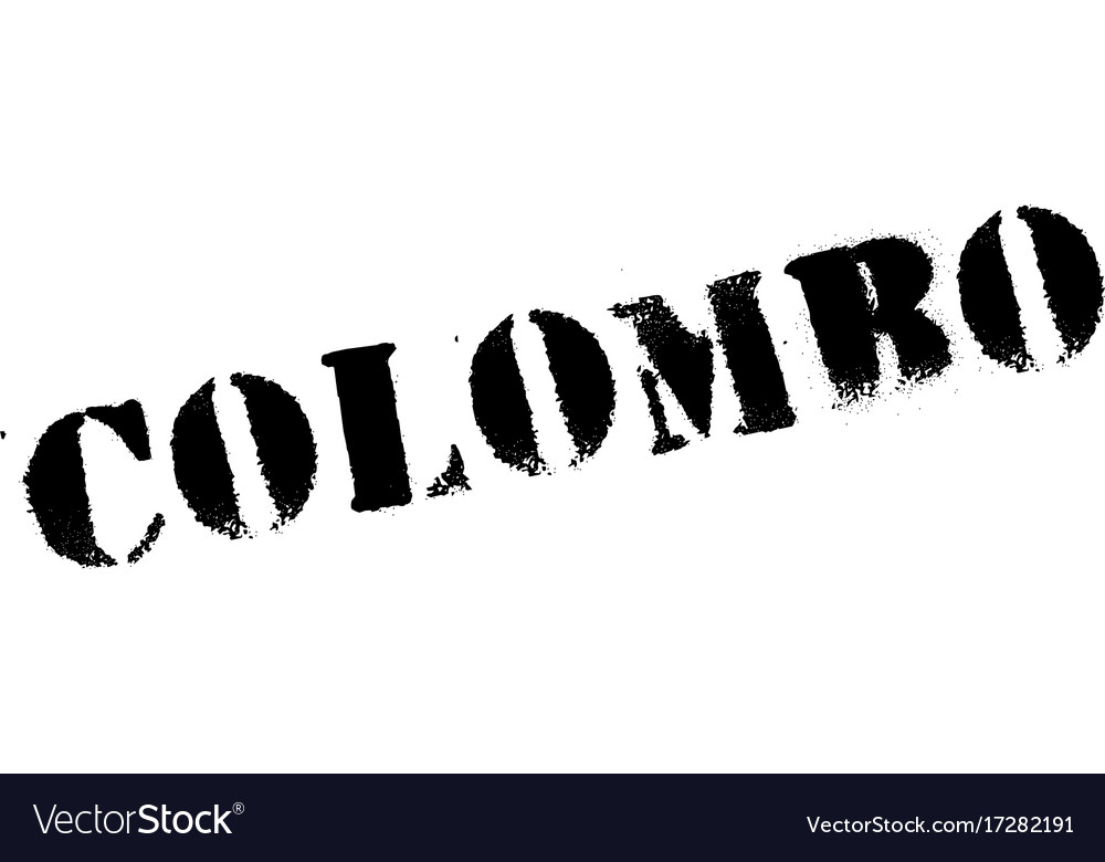 Colombo rubber stamp Royalty Free Vector Image