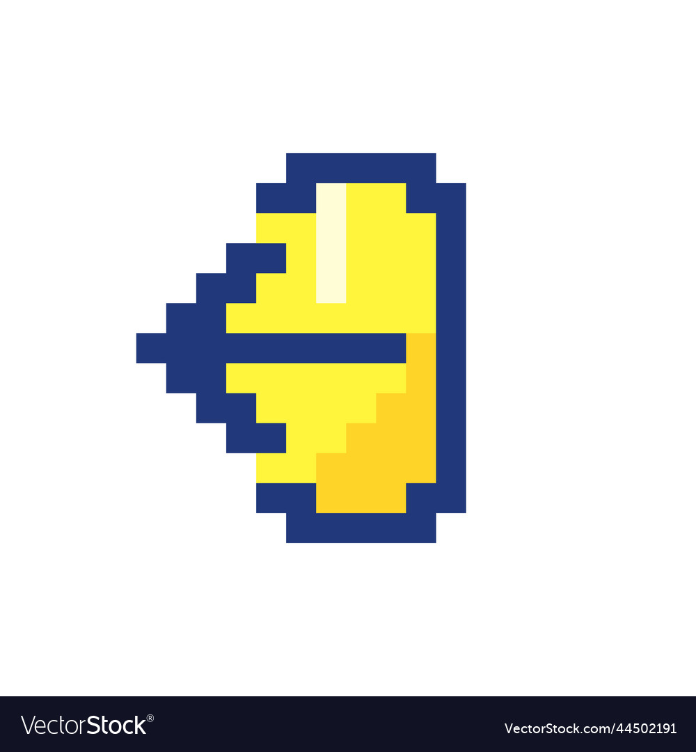 Export data pixelated rgb color ui icon Royalty Free Vector