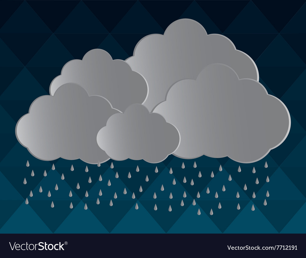 Gray cloud icon design Royalty Free Vector Image
