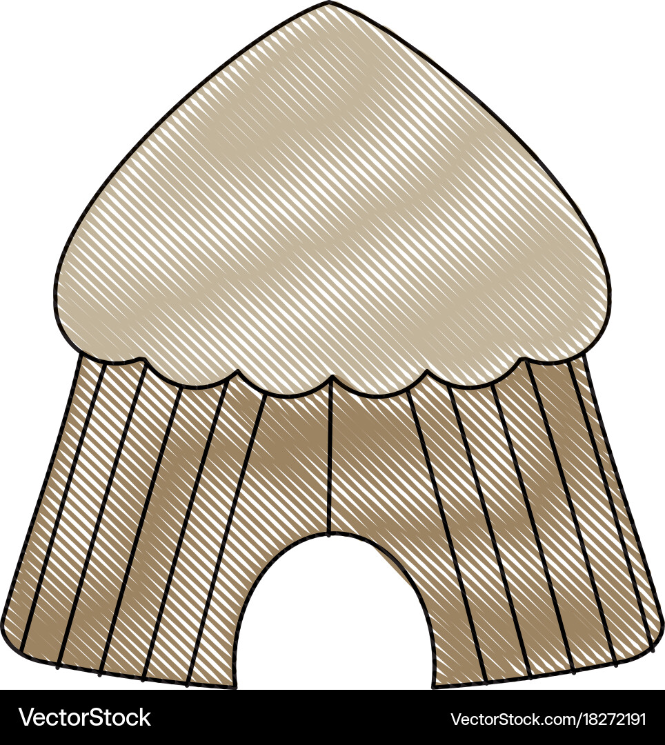 Hut icon image Royalty Free Vector Image - VectorStock