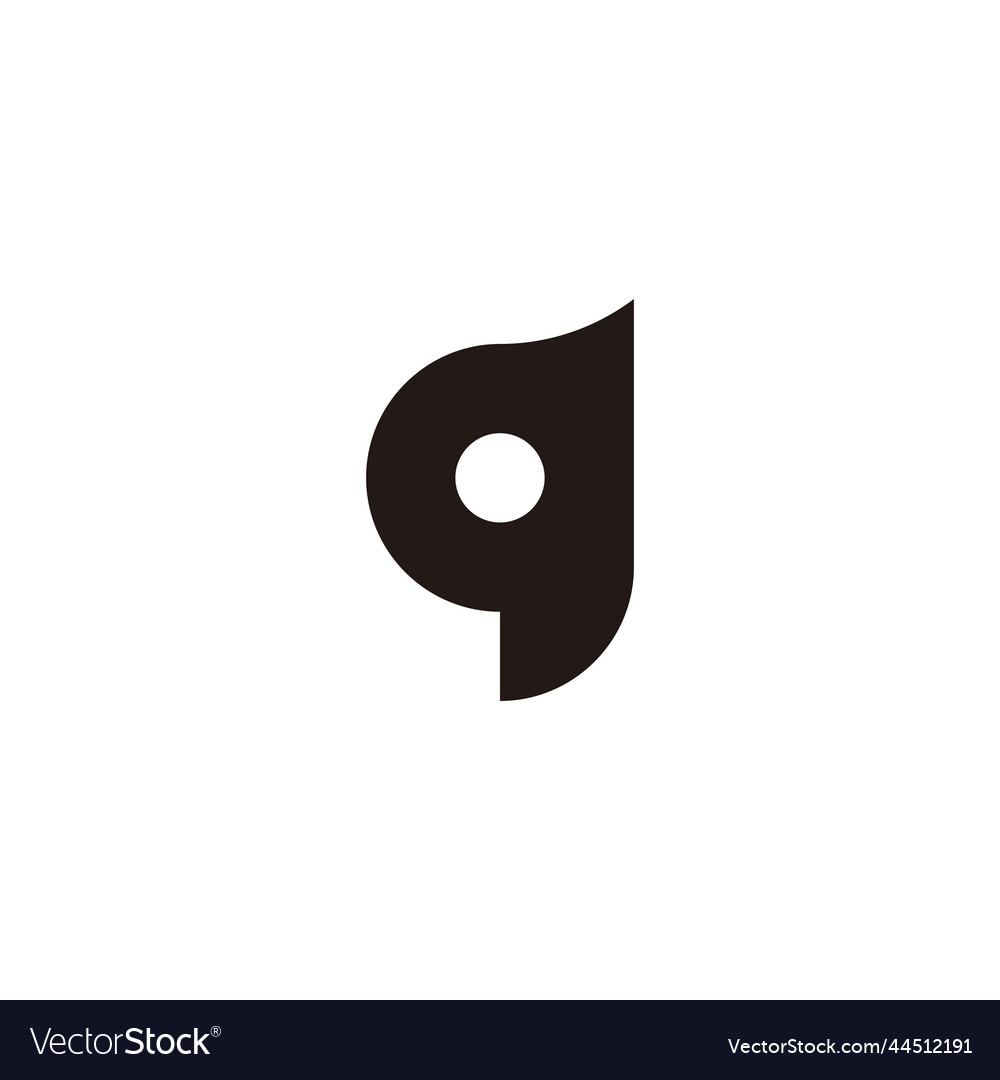 Letter g outline geometric symbol simple logo Vector Image Letter g outline geometric symbol simple logo Vector Image