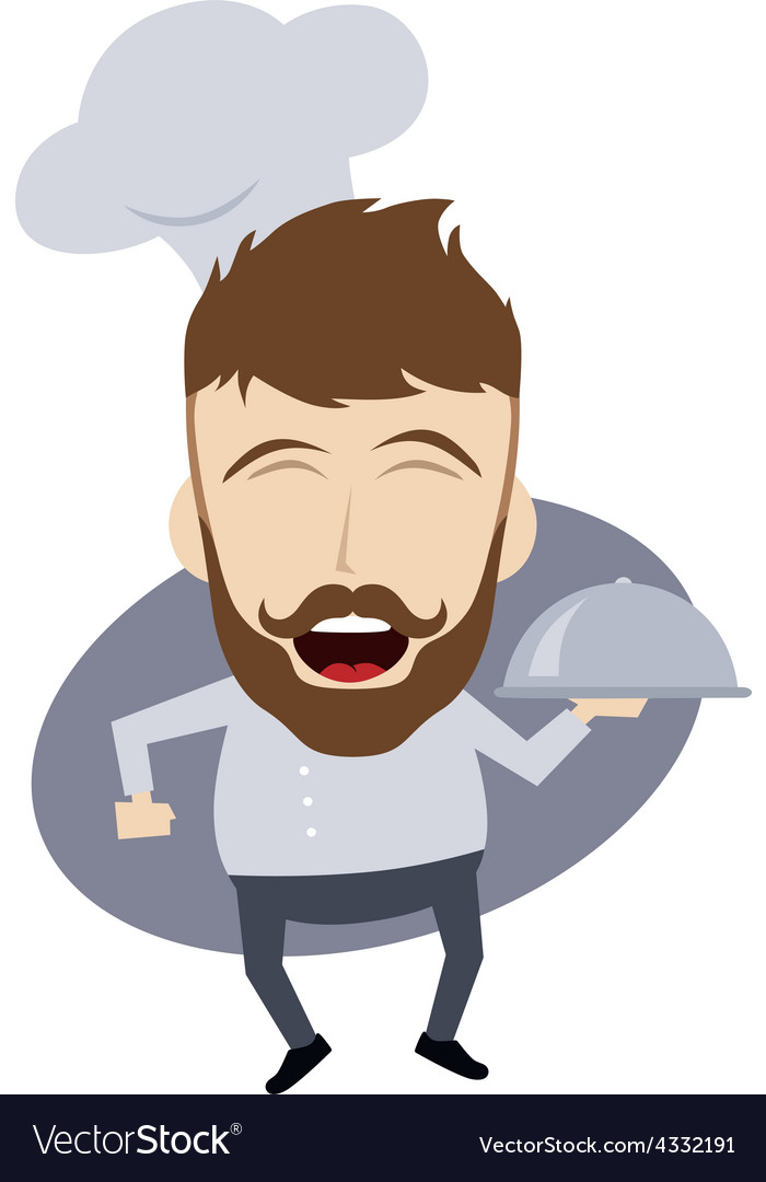 Master chef cartoon Royalty Free Vector Image - VectorStock