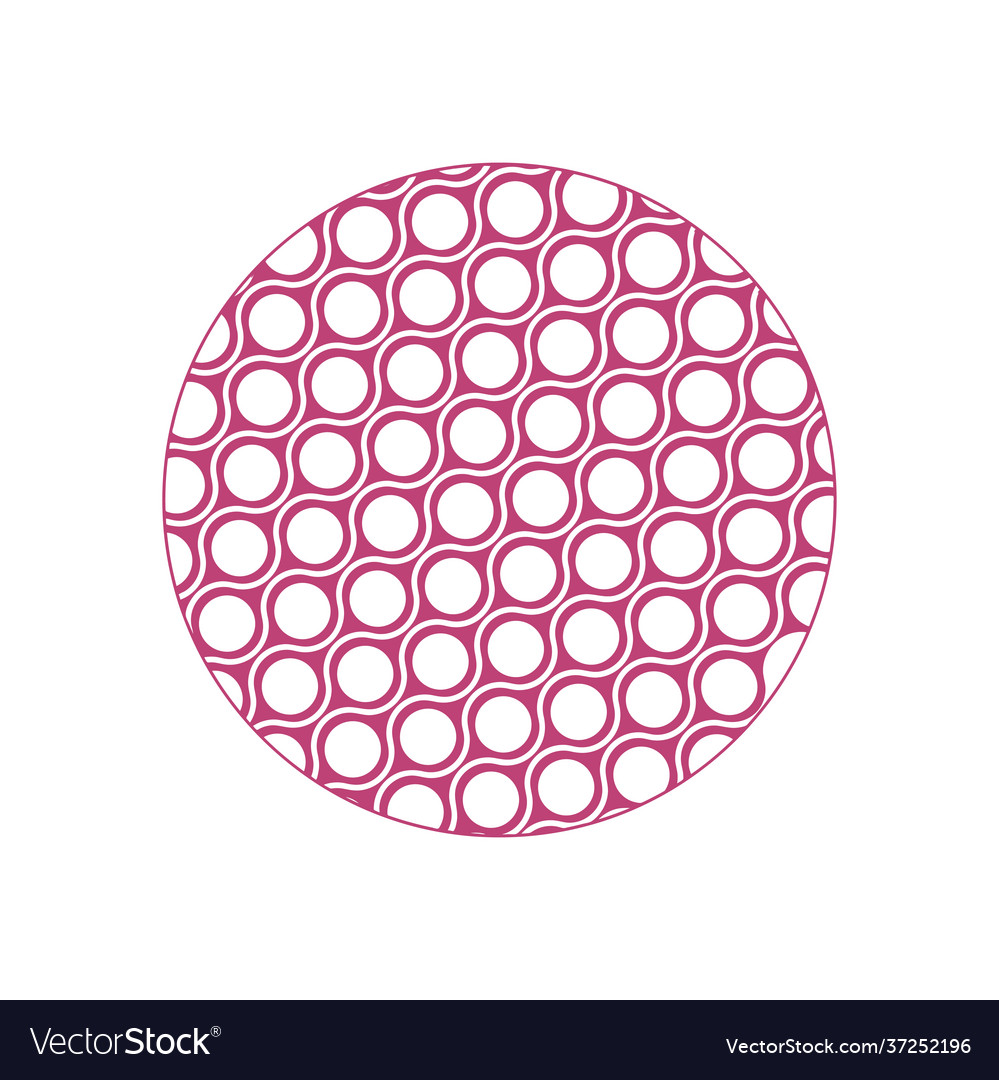 Abstract circle background icon design template Vector Image