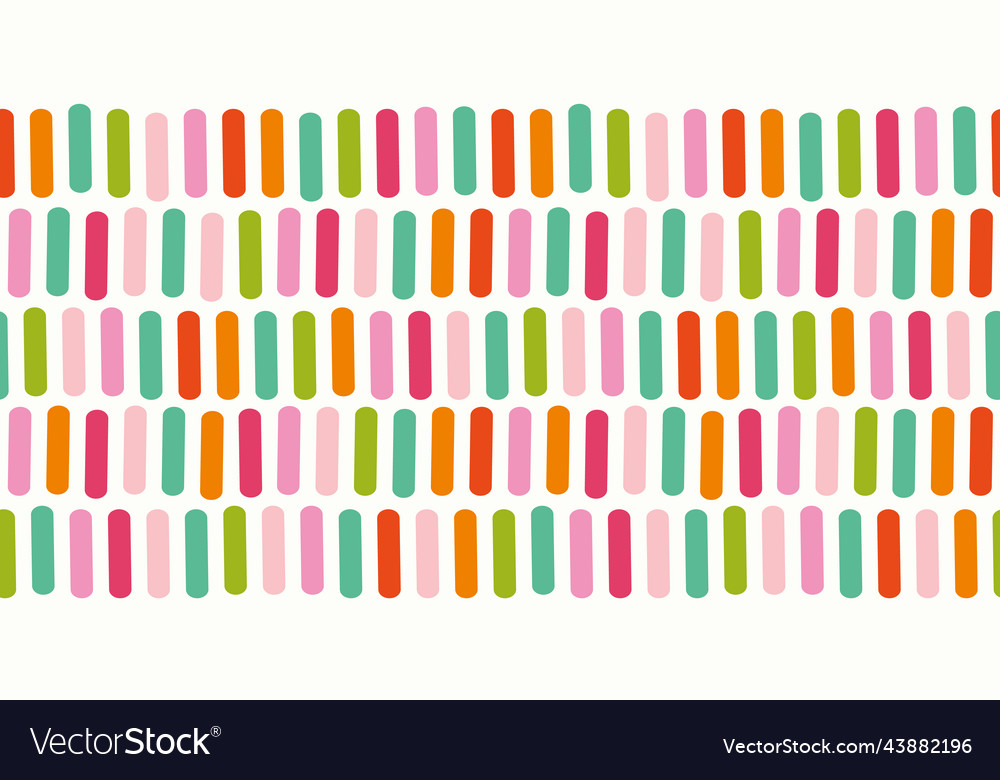 Pink And Purple Striped Border