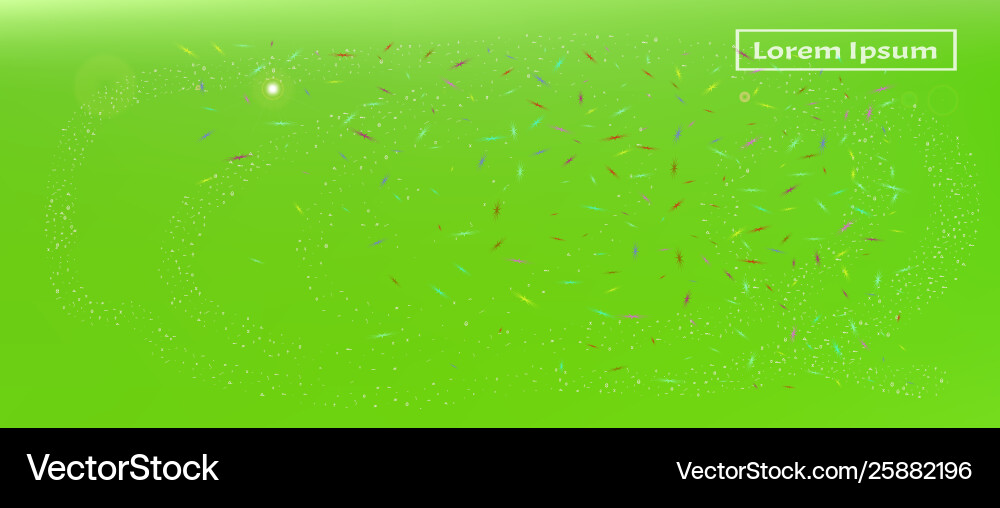 Creative abstract ultra wide space background Vector Image