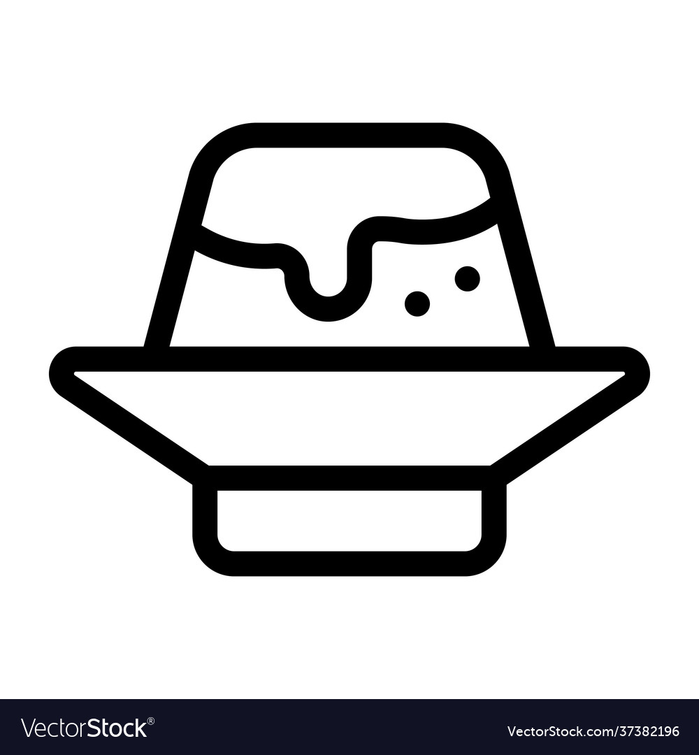 Leche flan Royalty Free Vector Image - VectorStock