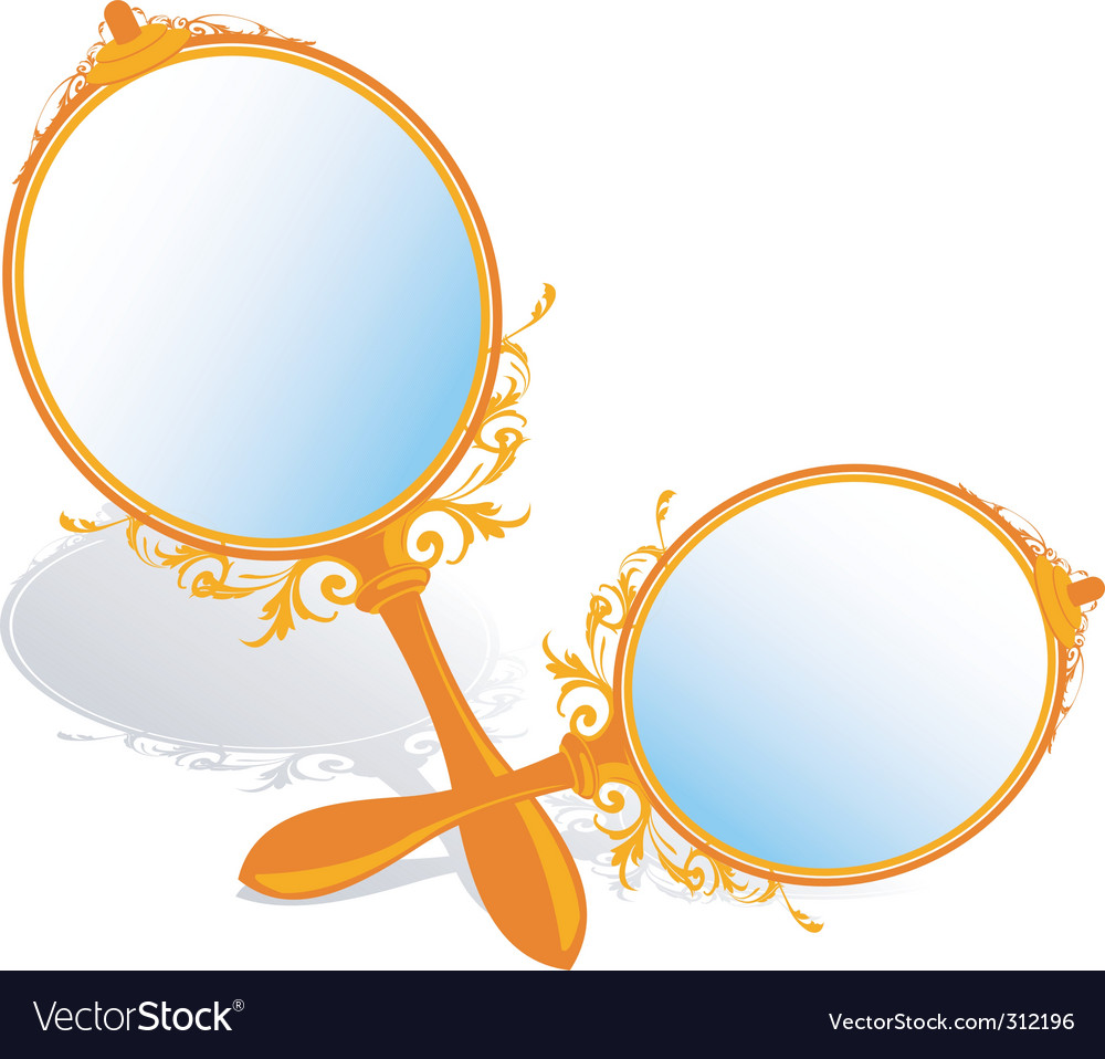 Mirrors Royalty Free Vector Image - VectorStock