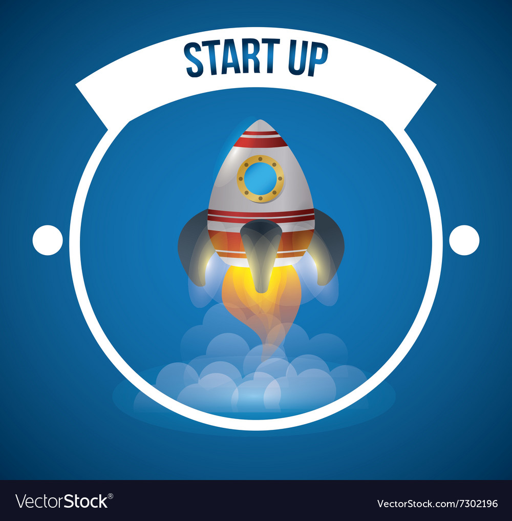 Start up design Royalty Free Vector Image - VectorStock
