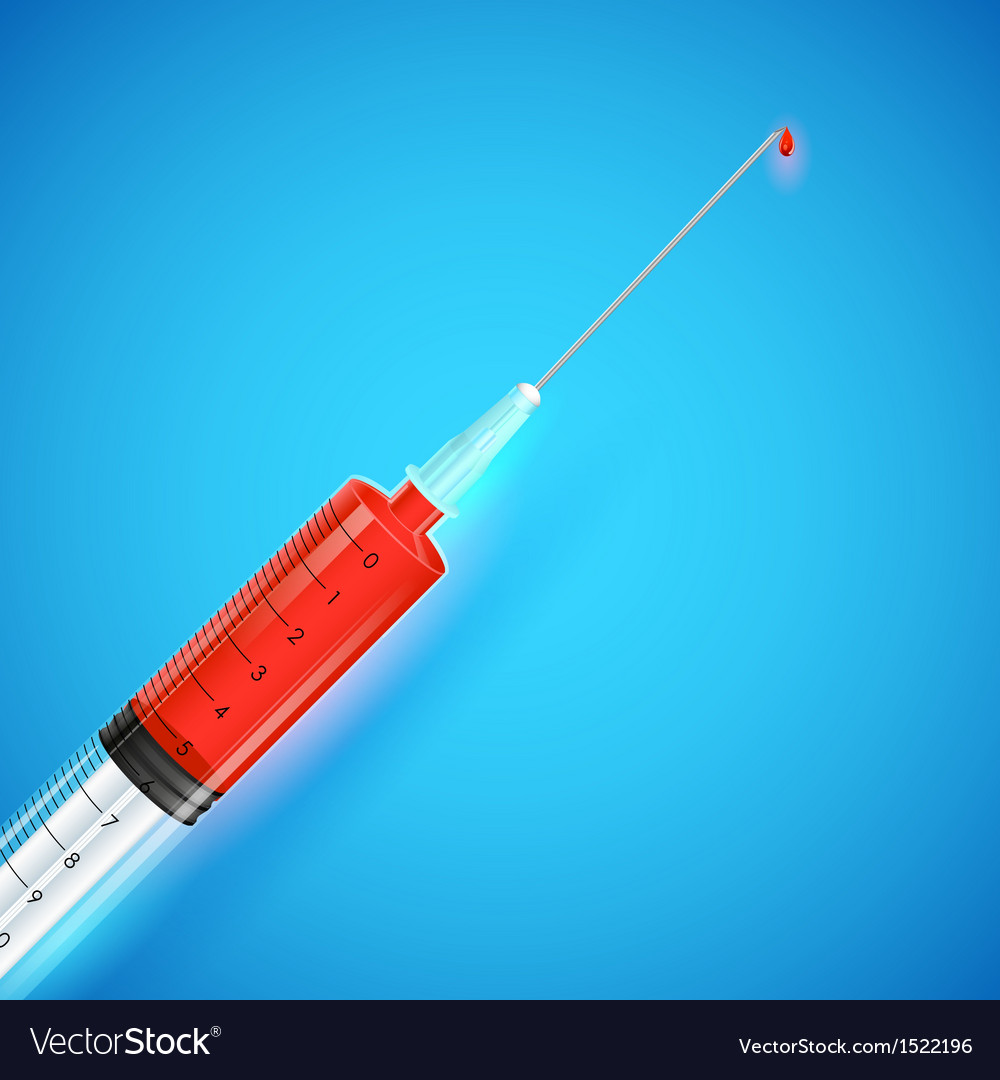 Syringe Royalty Free Vector Image - VectorStock