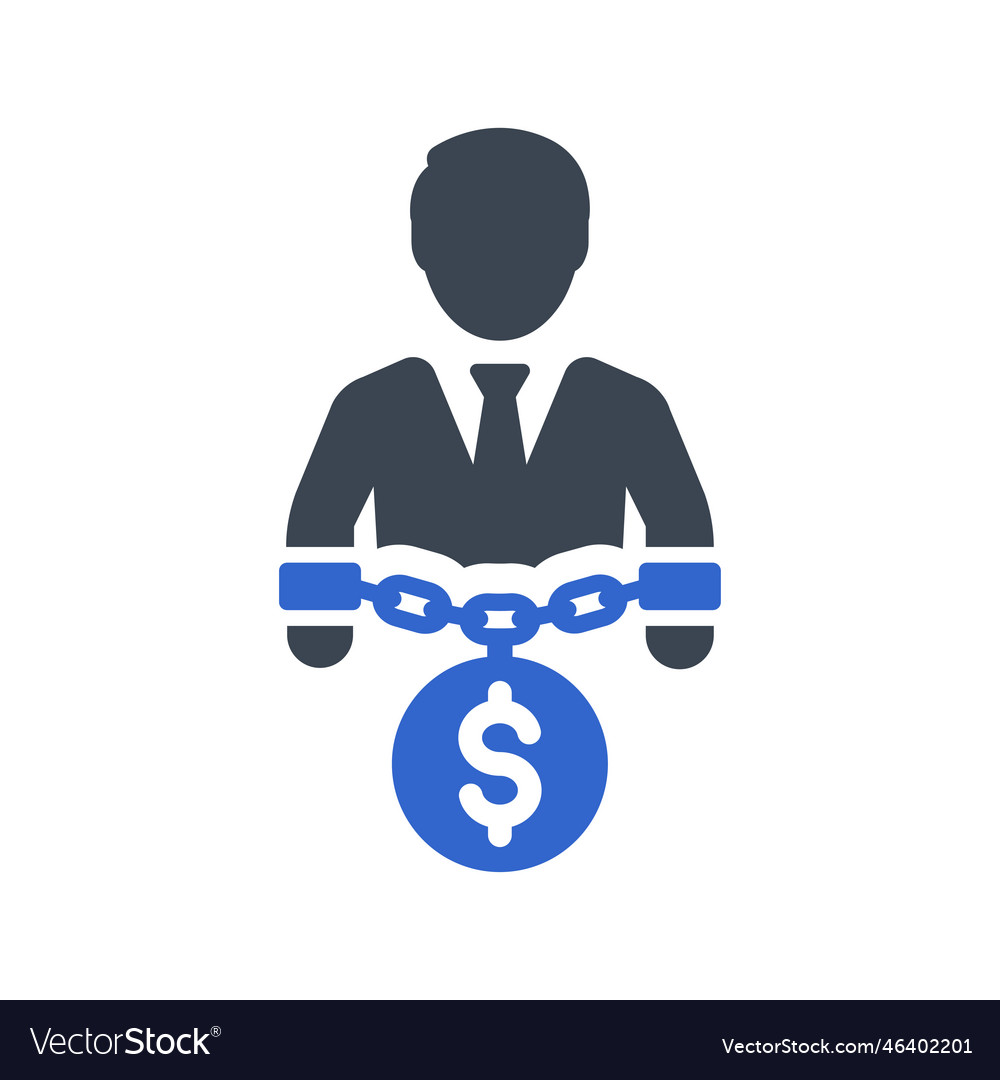 Borrower icon Royalty Free Vector Image - VectorStock