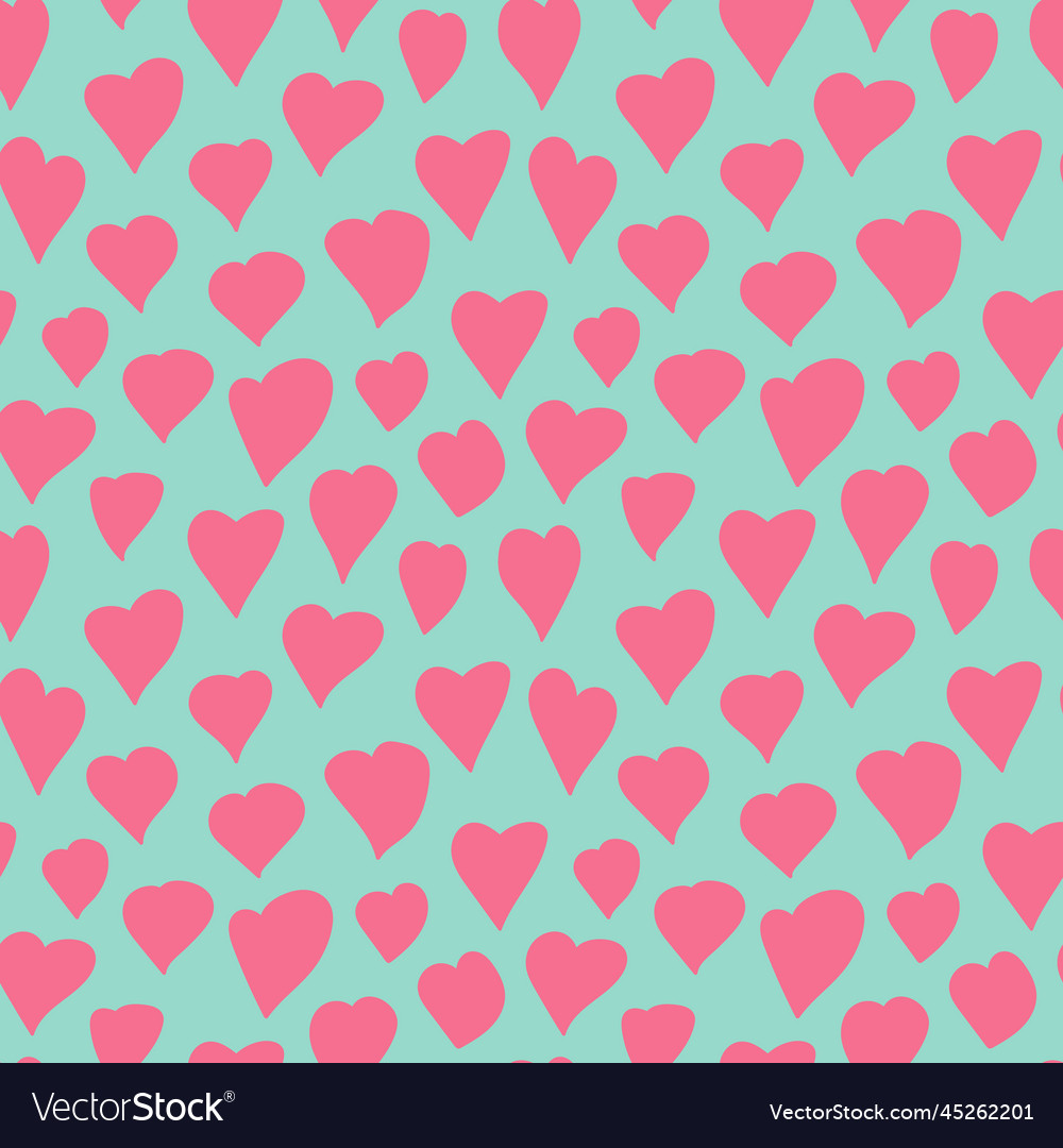 Hearts pattern Royalty Free Vector Image - VectorStock