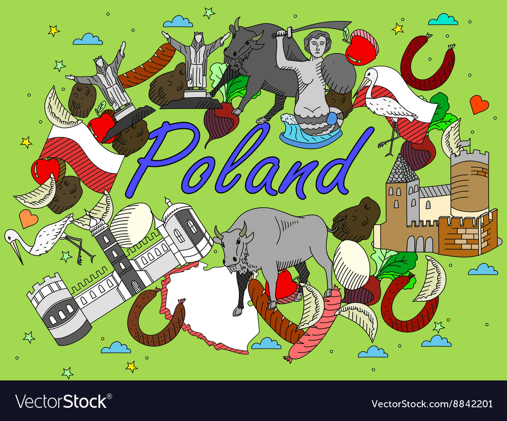 Poland Royalty Free Vector Image - VectorStock