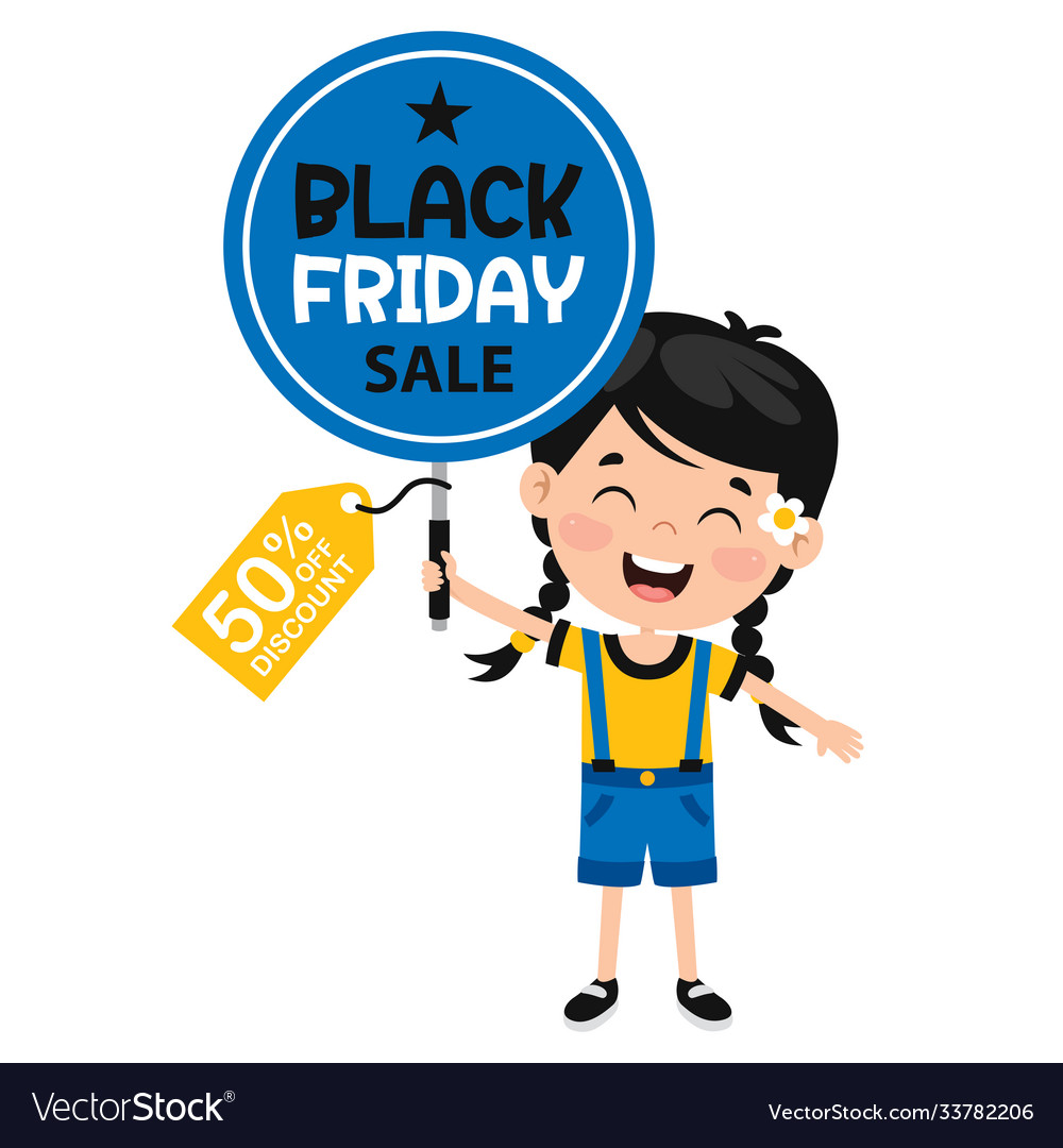 Black friday sale inscription design template Vector Image Black friday sale inscription design template Vector Image