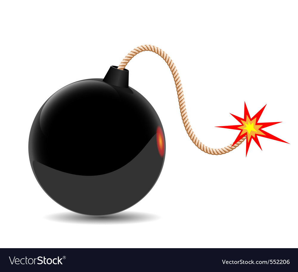 Bomb Royalty Free Vector Image - VectorStock