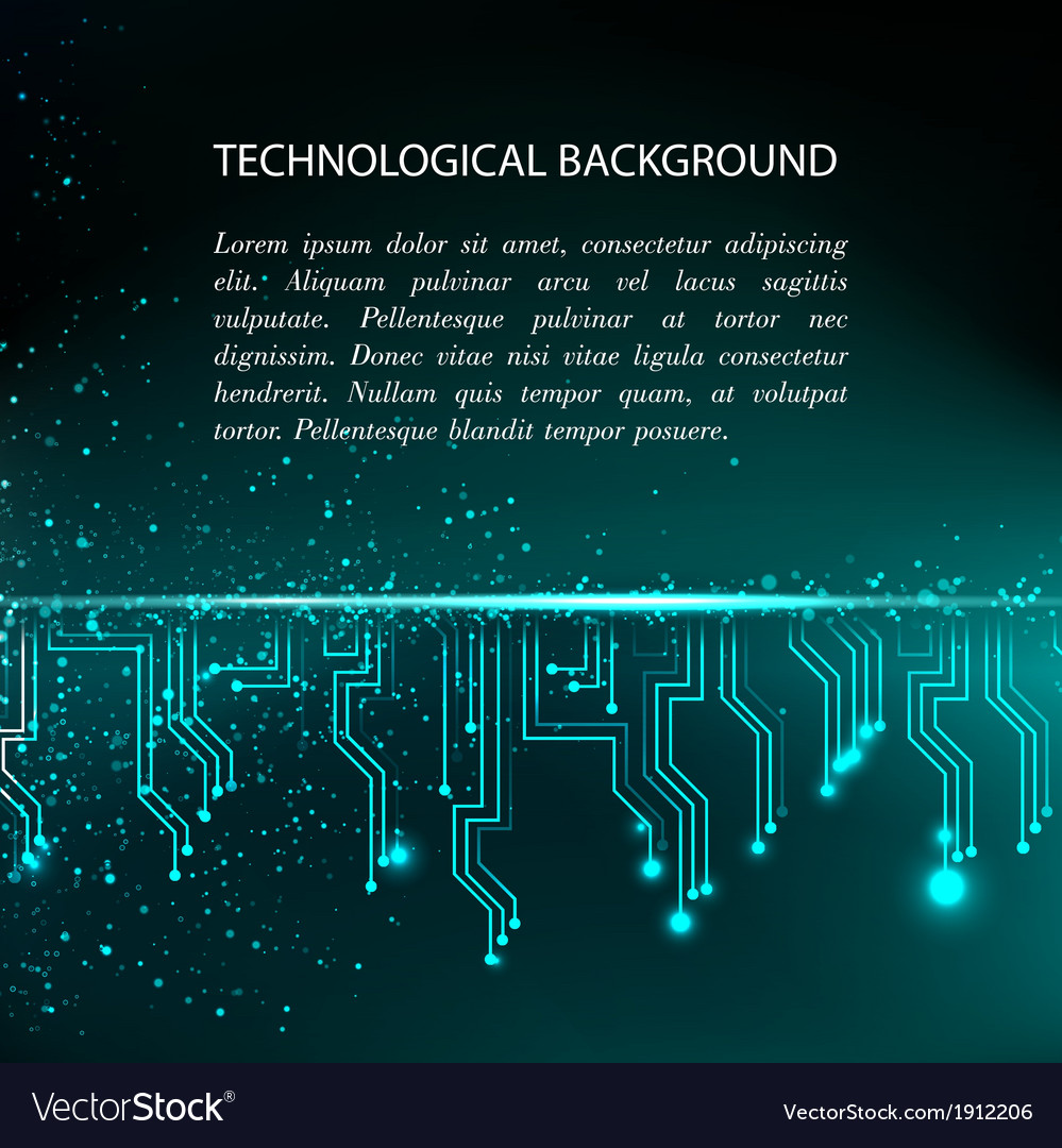 Digital background Royalty Free Vector Image - VectorStock