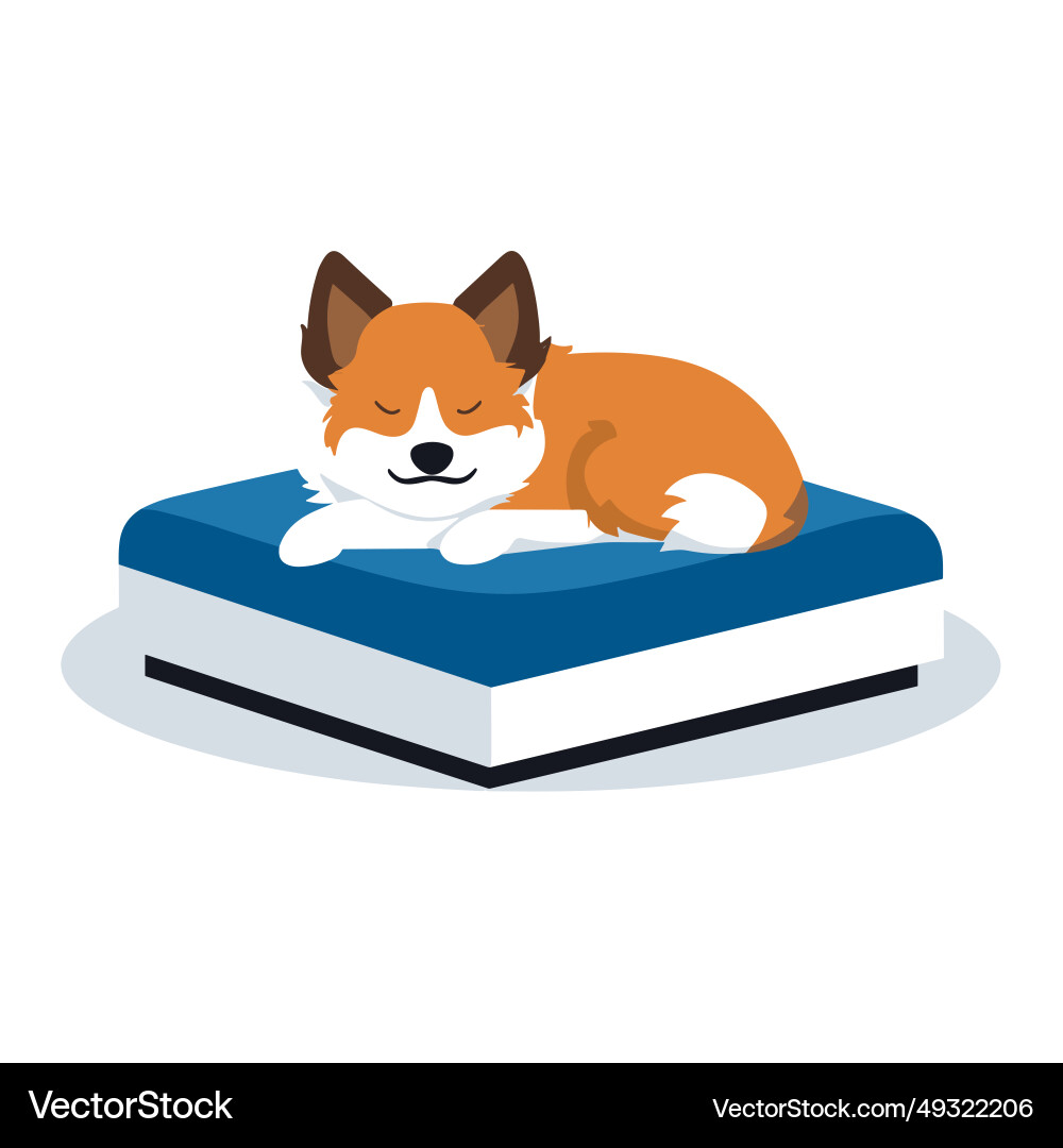 Dog cafe filled colorful logo Royalty Free Vector Image