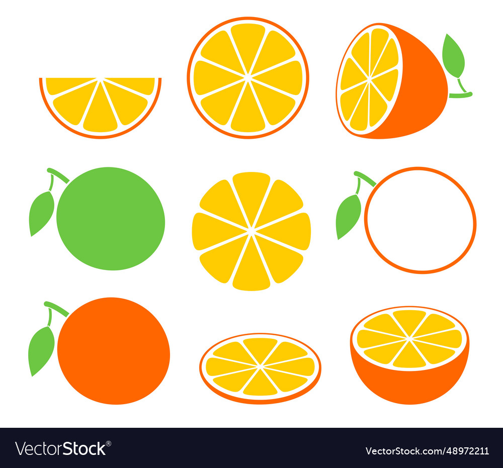 Orange Royalty Free Vector Image - VectorStock