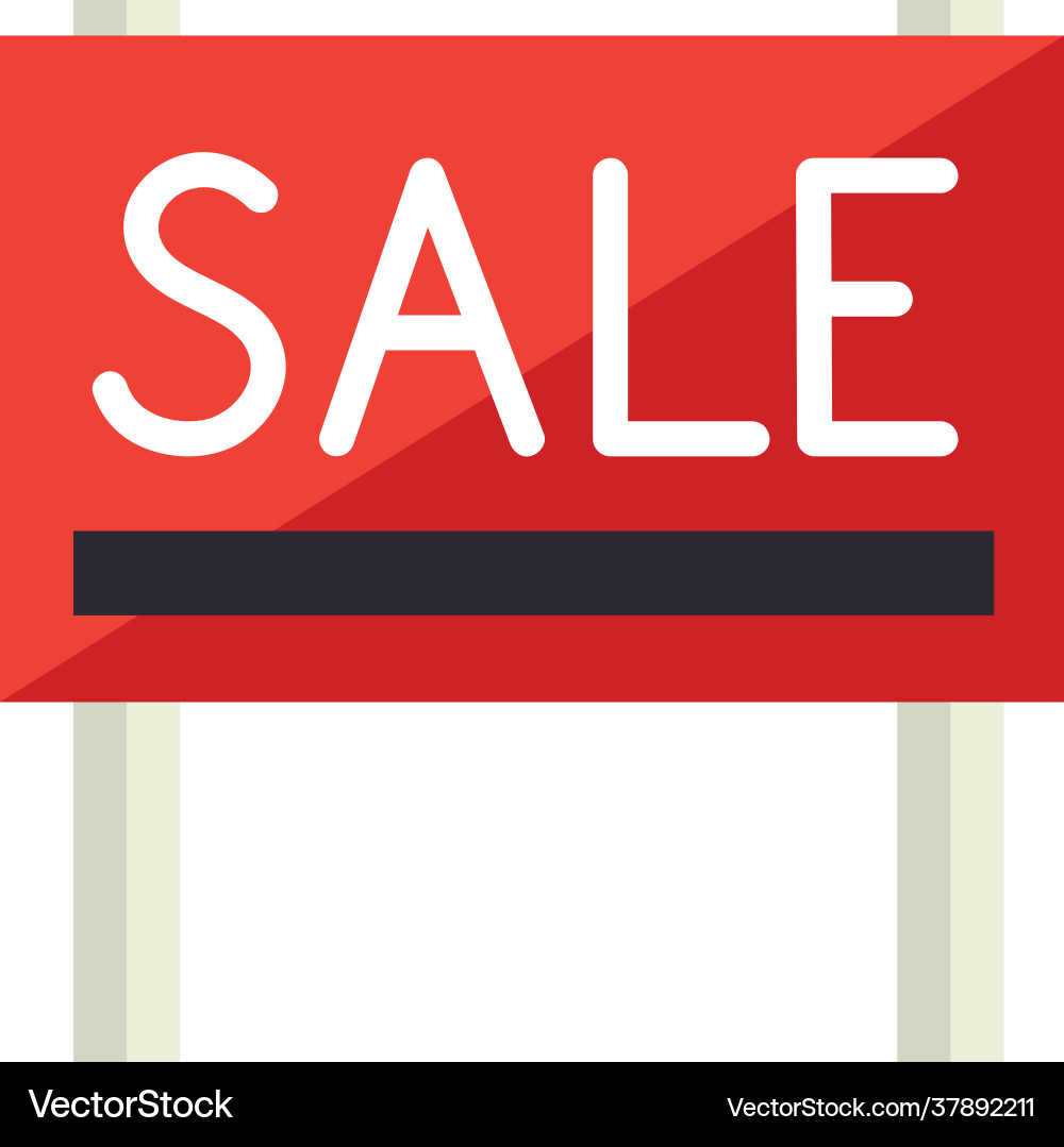 Sale banner icon Royalty Free Vector Image - VectorStock