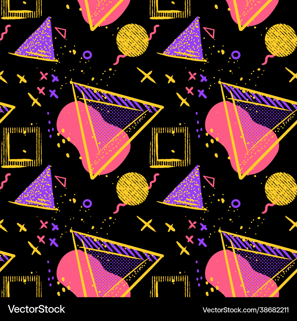 Seamless sport pattern for girls boys Royalty Free Vector